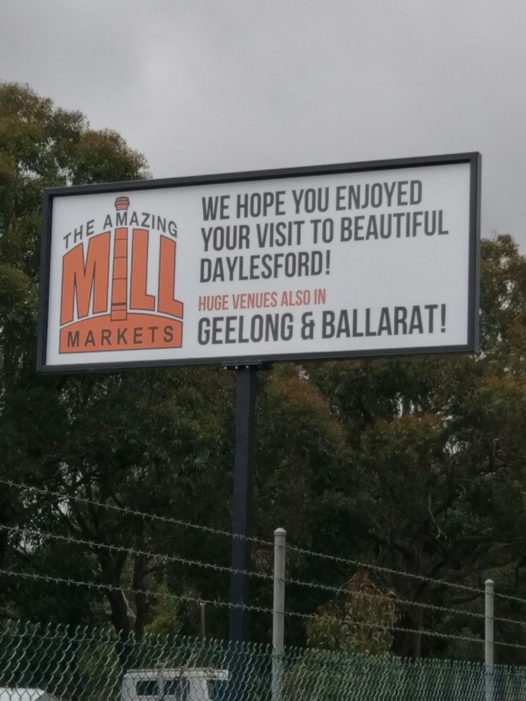 New signage... - The Amazing Mill Markets