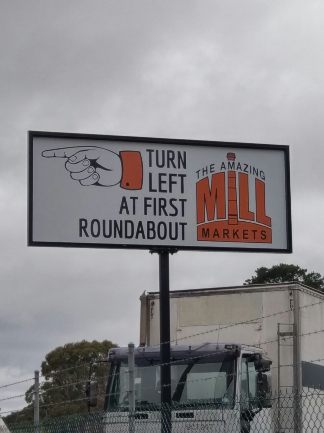 New signage... - The Amazing Mill Markets